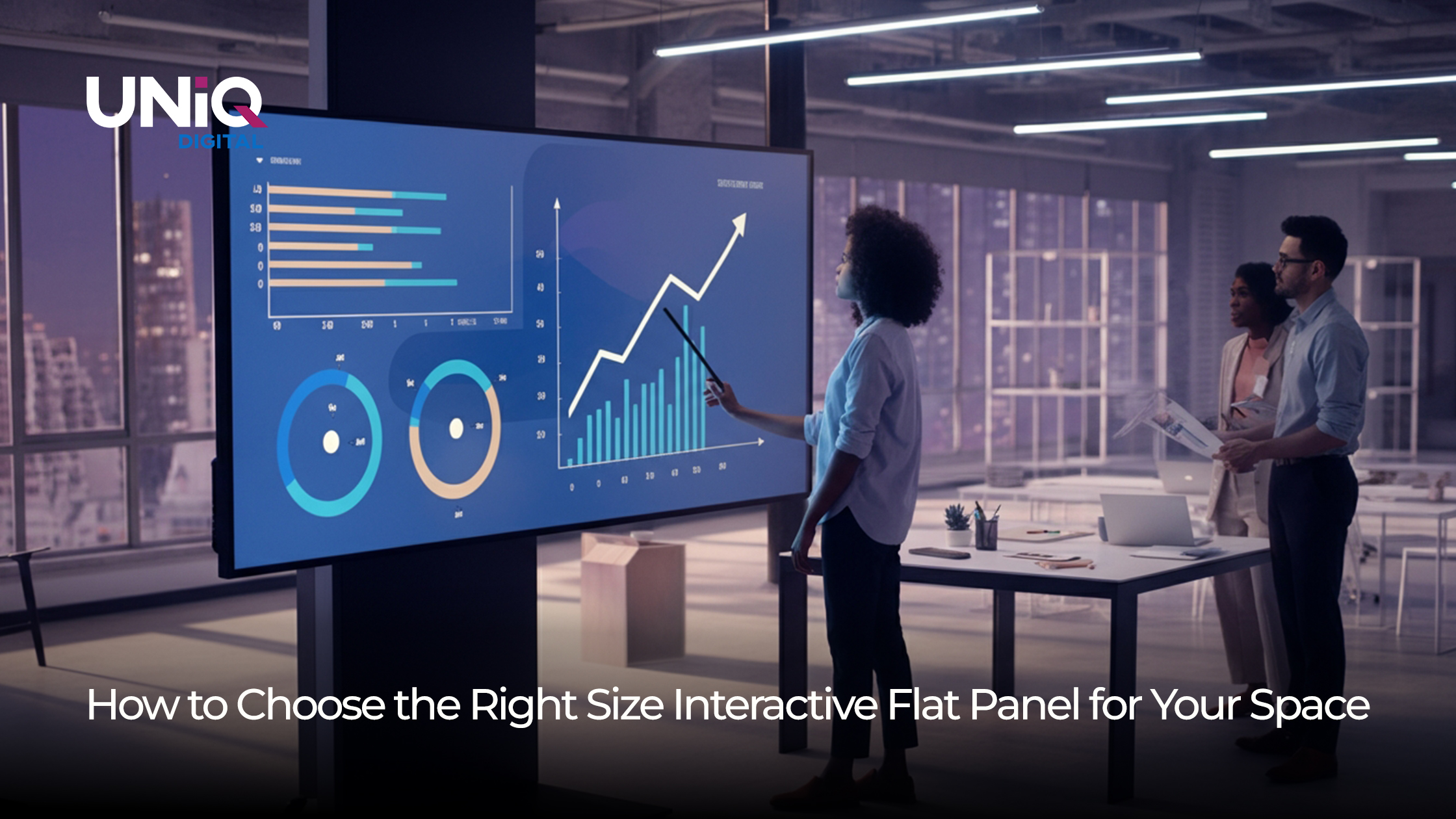 How to Choose the Right Size Interactive Flat Panel for Your Space